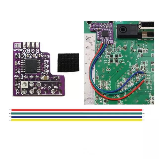 N64 RGB PCB Kit for N64 NTSC Console For Nintendo 64 NTSC EUR 15,50 ...