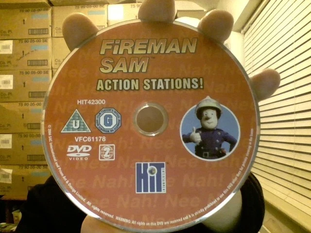 FIREMAN SAM - Action Stations! - (DVD) DISC ONLY £1.25 - PicClick UK
