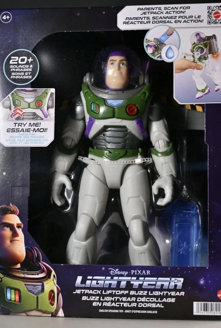 DISNEY PIXAR JETPACK Liftoff Buzz Lightyear Figure Brand NEW! Mattel £ ...