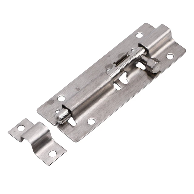 SLIDE GATE LATCH 304 Stainless Steel Heavy Duty Sliding Barn Door Latch ...