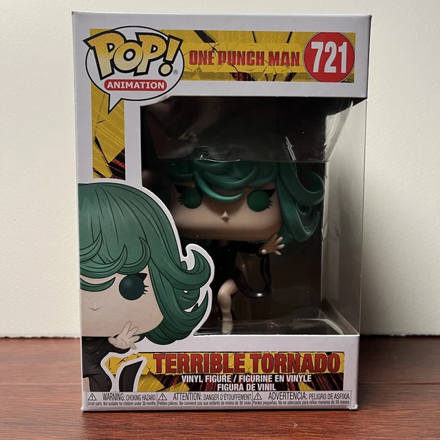 FUNKO POP! ANIMATION: One Punch Man Terrible Tornado #721 Vinyl Figure ...