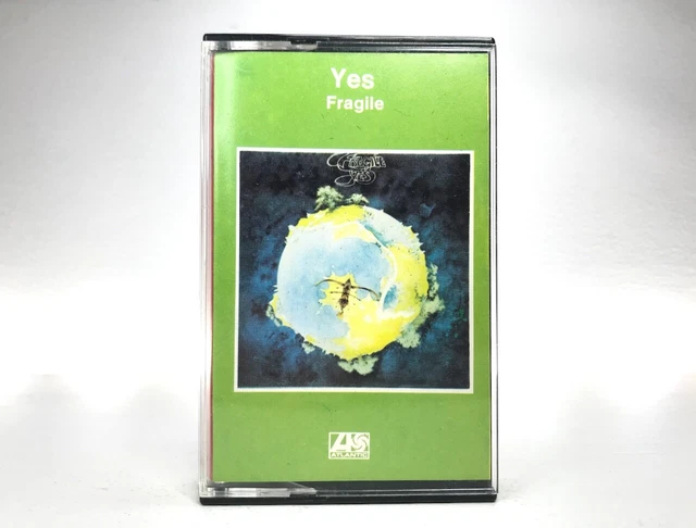 YES FRAGILE VINTAGE Cassette K450009 **EARLY ISSUE 1970s** WHITE PAPER ...