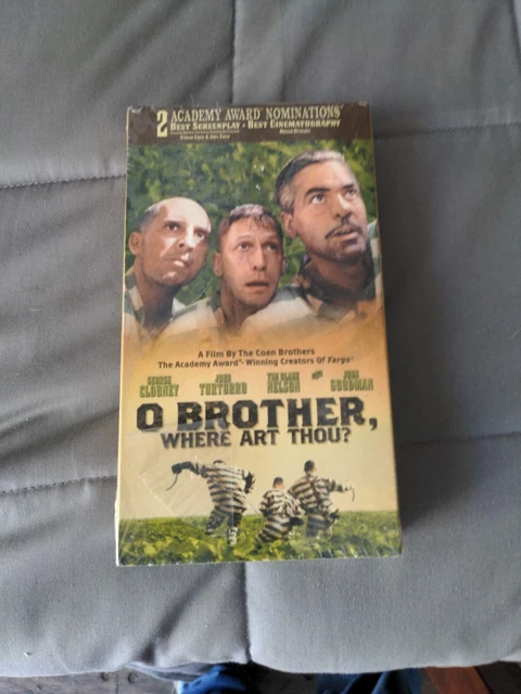 OH BROTHER WHERE Art Thou Home Video VHS 2000 Clooney Goodman Brand NEW ...