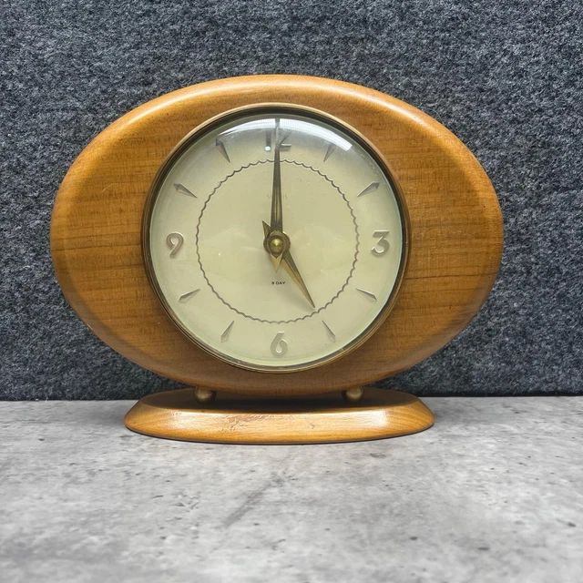 SMITHS 8 DAY Floating Balance Mantel Clock £21.47 - PicClick UK