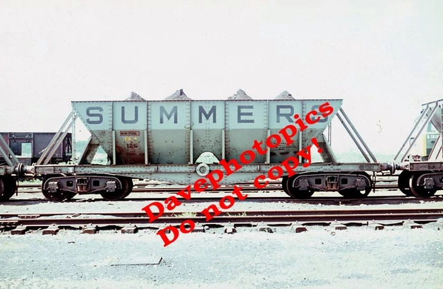 ORIGINAL 35MM Slide Diesel /Steam Train /Engine Railway 1/2 Ton Iron ...
