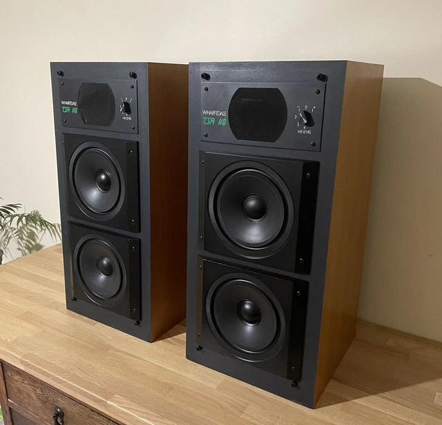 PAIR OF RARE Vintage Wharfedale TSR 110 Rank Hi Fi Stereo Speakers - 85 ...