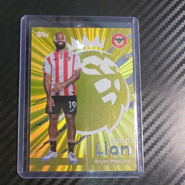 TOPPS PREMIER LEAGUE 25/26 Gold Lion Bryan Mbeumo Brentford £8.63 ...