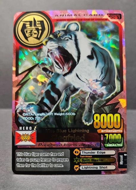 ENGLISH VERSION 4 Animal Kaiser The Blue Lightning Sigfried A-061 £139.28 - PicClick UK