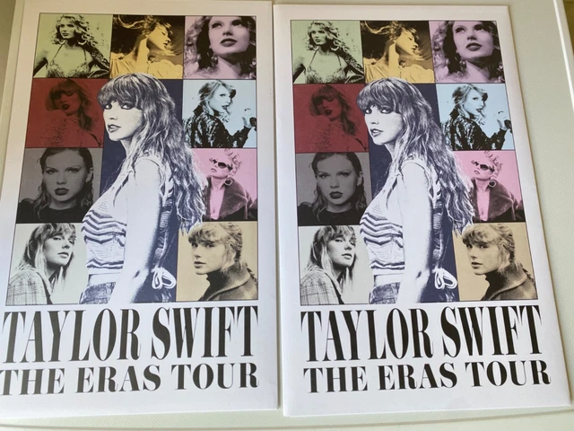 TAYLOR SWIFT THE Eras Tour 2024 2 setsX4 posters in envelopes official ...
