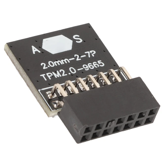 TPM 2 0 Modul Tpm Chip 14 Pin 2X7P Sicherheit Modul Für Für Win11 Platt ...