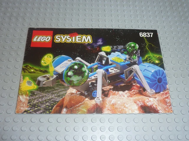 LEGO NOTICE DE Montage Instruction Espace / Space Set 6837-1: Cosmic ...