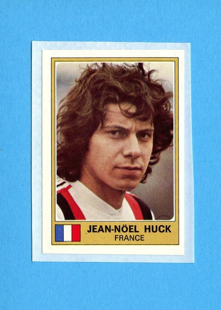 EURO FOOTBALL 1976-77 -Figurina-Stickers Panini- n 108 - HUCK -FRANCE ...