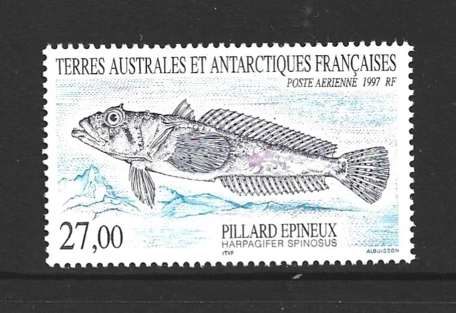 FRENCH ANTARCTIC TERR. FSAT 1997 Spiny Plunder Fish 27F Mint MNH £1.00 ...