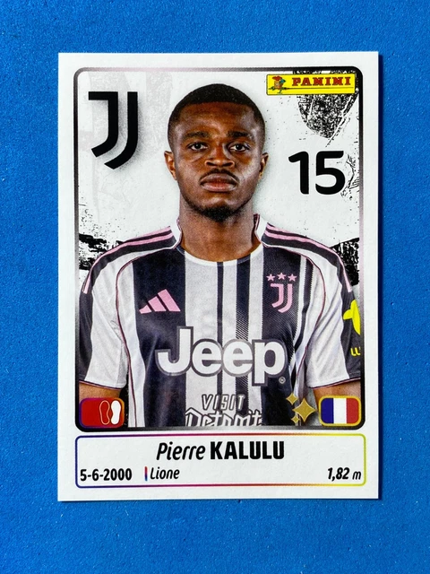 FIGURINE CALCIATORI PANINI 2025-26 2026 n.249 Pierre Kalulu (Juventus ...