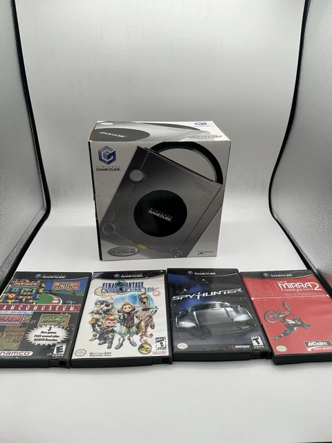 NINTENDO DOL-001 GAMECUBE Home Console - Silver Clean! Tested! Games ...