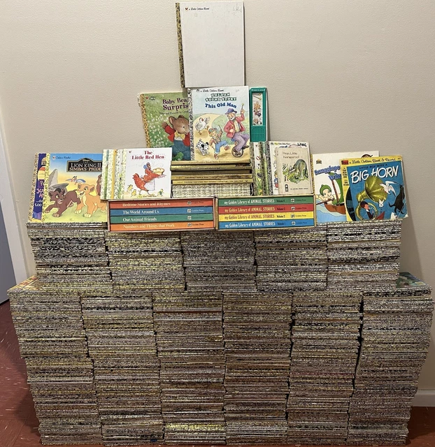 HUGE COLLECTION OF Little Golden Books Bulk Bundle Lot £1,802.09 ...