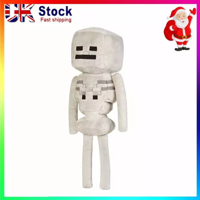 SPINMASTER MOJANG MINECRAFT Skeleton Plush Toy Official Jinx 25CM ...