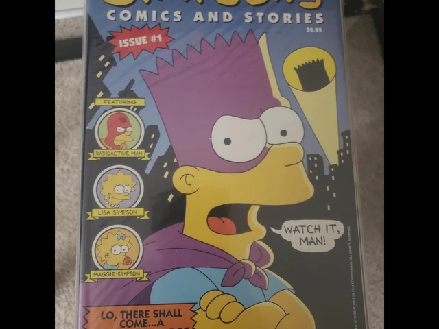 SIMPSONS COMICS AND Stories Issue #1 Special Collector's Edition ...