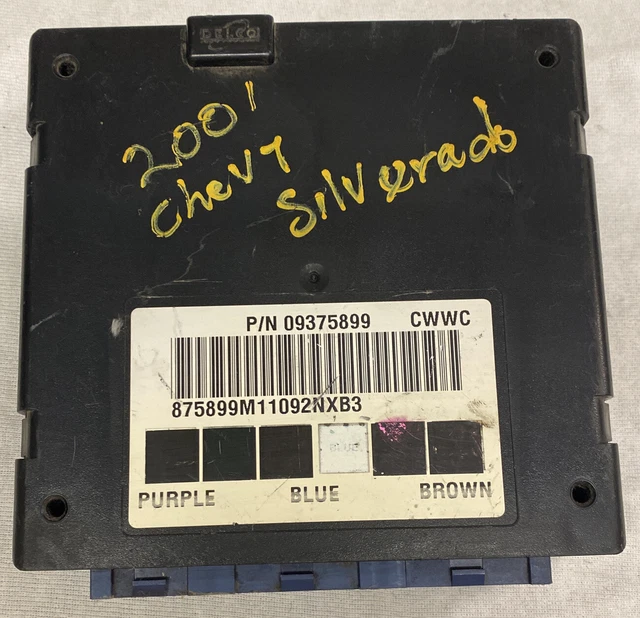 2001 CHEVY SILVERADO Oem Ecu Engine Control Module [Check Part ...