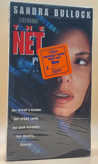 THE NET 1995 VHS Sandra Bullock **Buy 2 Get 1 Free** £2.51 - PicClick UK