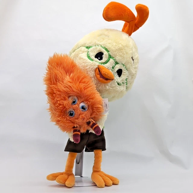 DISNEY CHICKEN LITTLE Plush Toy With Alien Kid From Walt Disney World ...