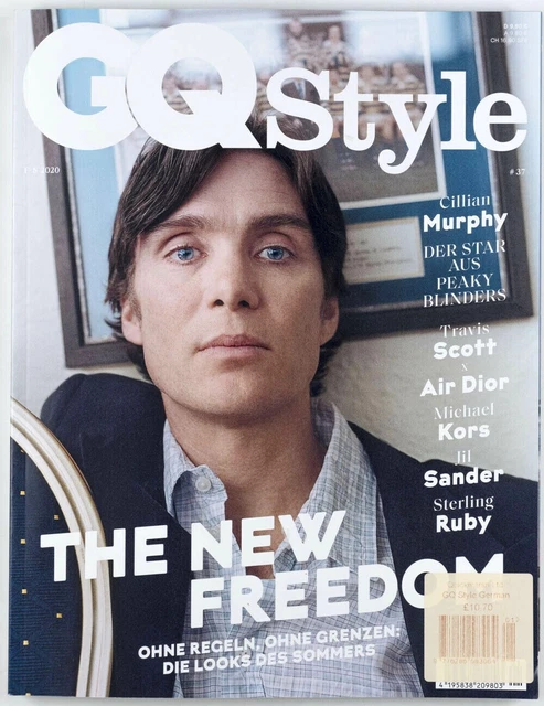 CILLIAN MURPHY GERARD BUTLER TRAVIS SCOTT STERLING RUBY GQ Style German ...
