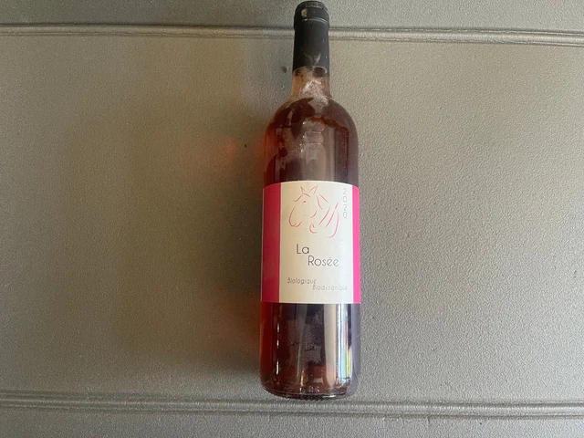 ANCIENNE BOUTEILLE VIN La Rosée 2020 Bio Brice Alban Roulaec Collection ...