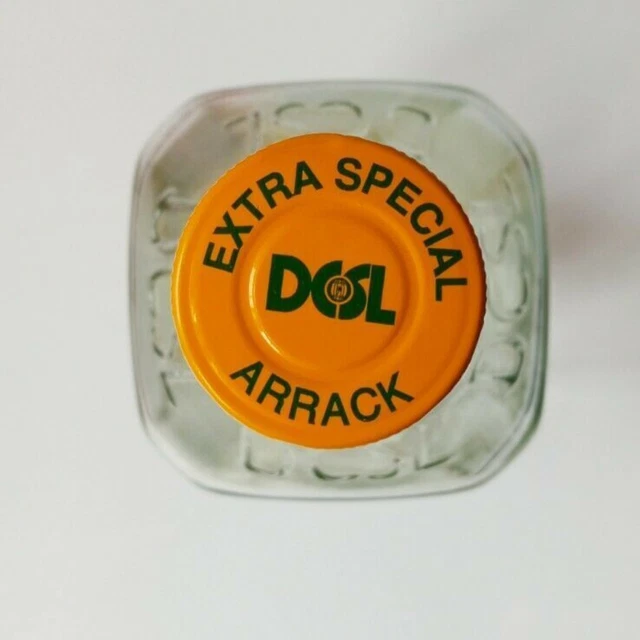 DCSL EXTRA SPECIAL Sri Lankan Coconut Arrack Empty Glass Bottle Water ...