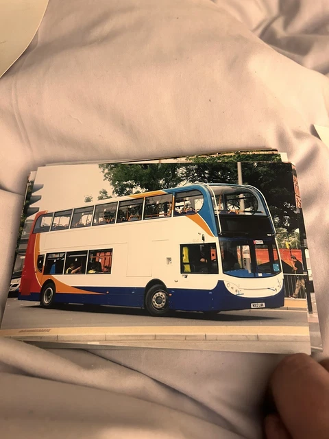 BUS PHOTO ENVIRO 400 MX12 LWN Stagecoach Manchester £0.99 - PicClick UK