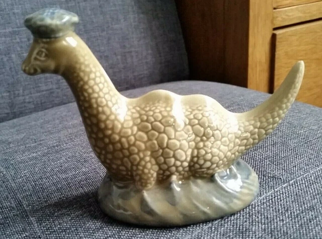 BENEAGLES BESWICK NESSIE Loch Ness monster Whisky flask container ...