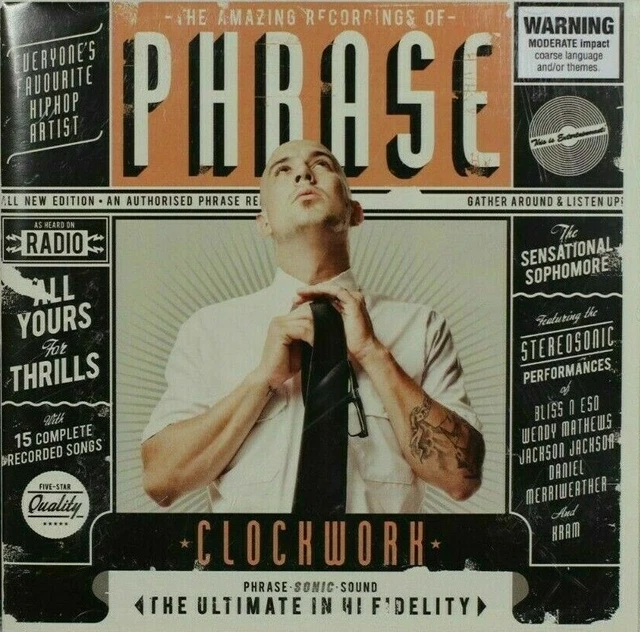 PHRASE CLOCKWORK CD ALBUM 2009 - Aussie Hip hop Rapper Rap Music - 16 ...