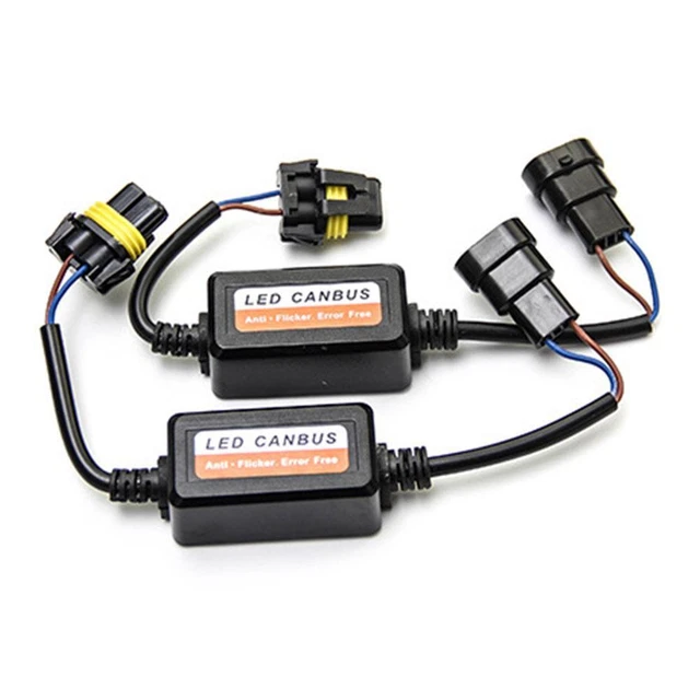 Led Canbus Decoder Car Headlights Error Free Resistor H1 H4 H7 H9 H11
