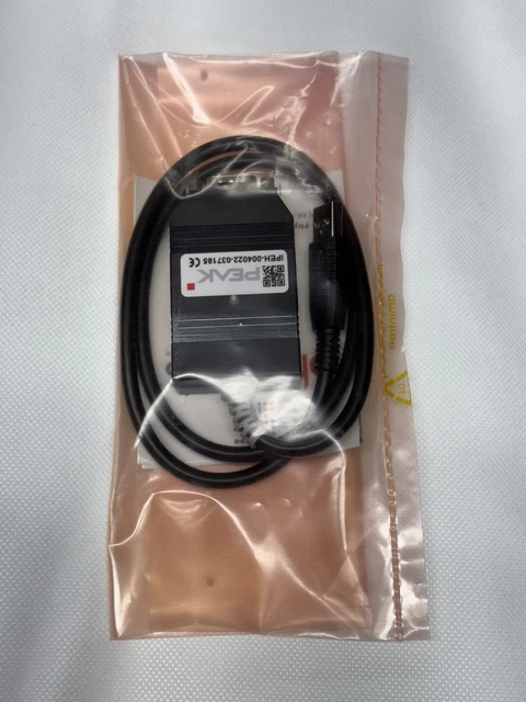GRID CONNECT PCAN-USB FD CAN Interface Peak Systems IPEH-004022 $300.00 ...