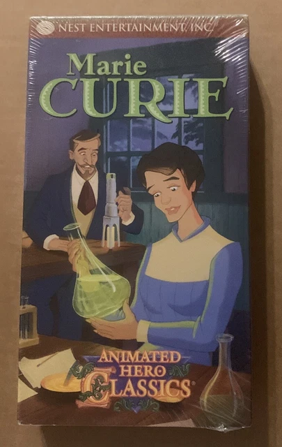 MARIE CURIE: ANIMATED Hero Classics from Warner-Nest Animation VHS New ...