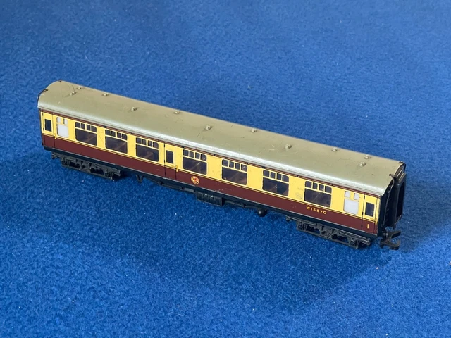HORNBY DUBLO BR (GWR) Passenger Coach Detailed 2/3 Rail £2.00 - PicClick UK