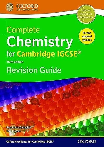 COMPLETE CHEMISTRY FOR Cambridge IGCSE Revision Guide EUR 7,25 ... COMPLETE CHEMISTRY FOR Cambridge IGCSE Revision Guide EUR 7,25 ...
