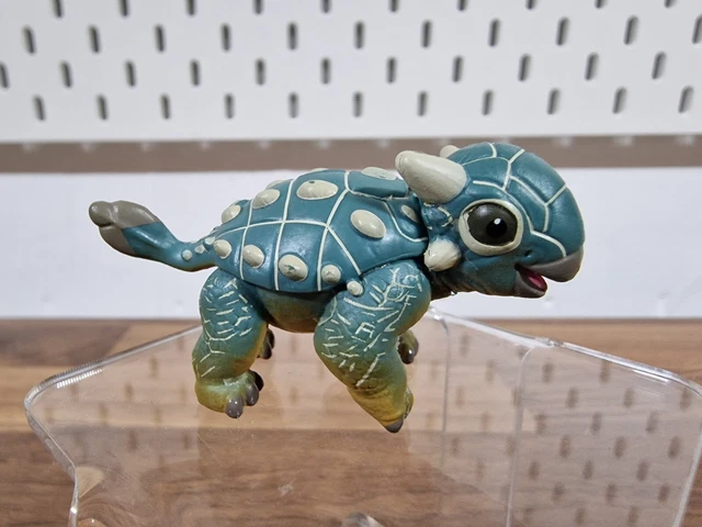 JURASSIC WORLD CAPTIVZ Baby Bumpy Ankylosaurus Camp Cretaceous Rare ...