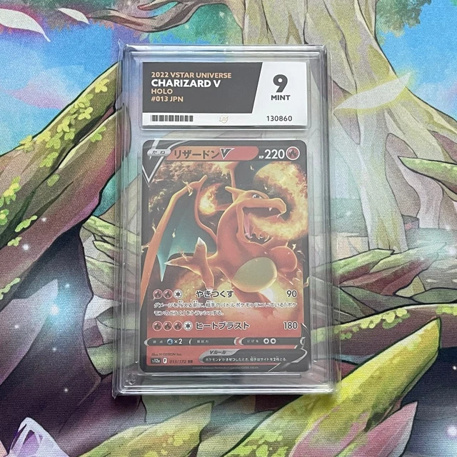 POKÉMON CHARIZARD V 013/172 | Vstar Universe Japanese | Ace 9 Mint | Graded Slab £22.95 ...