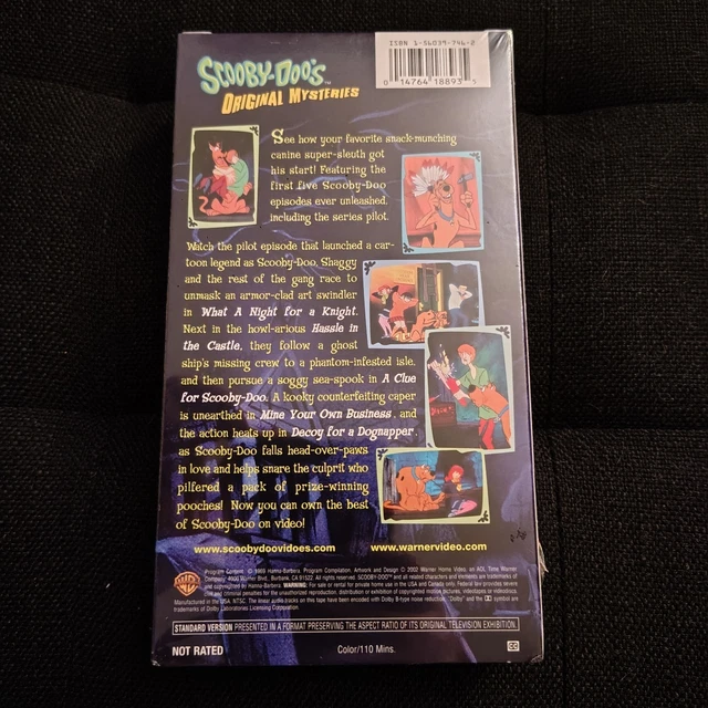 SCOOBY-DOO'S ORIGINAL MYSTERIES VHS (1st 5 Episodes) New Sealed ...