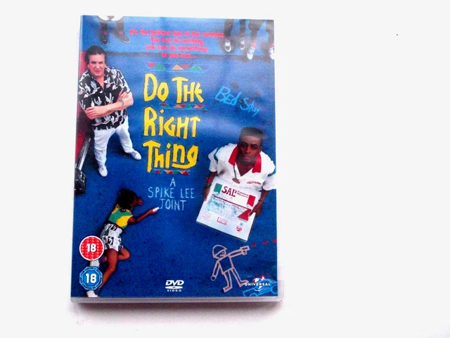 DO THE RIGHT Thing (DVD) Spike Lee, Danny Aiello, John Torturro, Ruby ...
