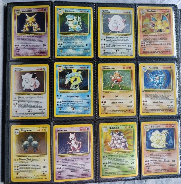 COMPLETE POKEMON CARD Base Set 102/102 WOTC 1999 Charizard, Blastoise, Venusaur EUR 561,16 ...