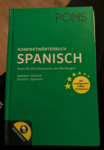PONS KOMPAKTWÖRTERBUCH SPANISCH EUR 12,00 - PicClick DE