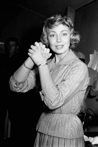 FRENCH ACTRESS DANY Robin at the set of Escale a Orly aka Danger F- Old ...
