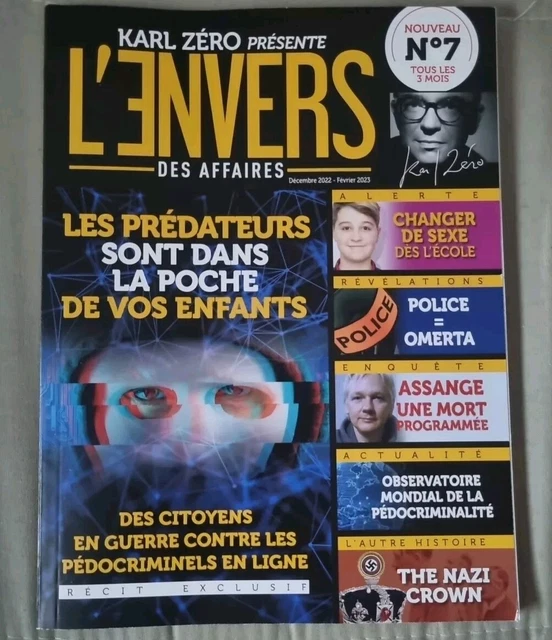 L'ENVERS DES AFFAIRES / Karl Zero / N°7 - Décembre 2022 Assange EUR 12 ...