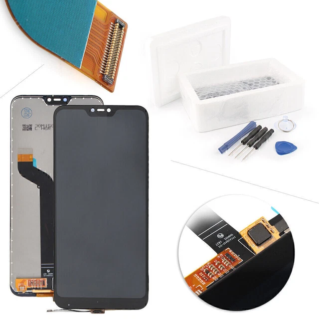 LCD DISPLAY + Touch Screen with Tool Black For Xiaomi Mi A2 Lite/Redmi ...