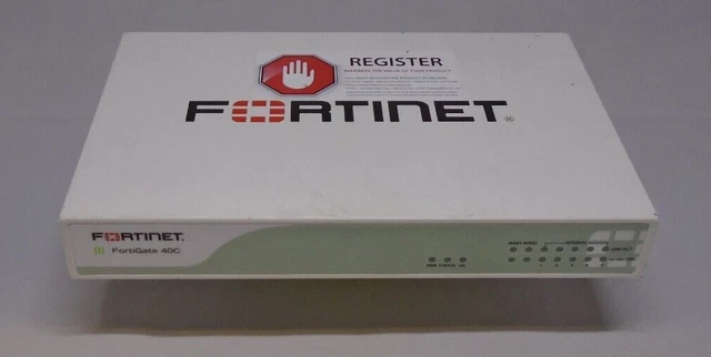 FORTINET FORTIGATE 40C, Fg-40C Firewall - -No Psu £65.00 - PicClick UK