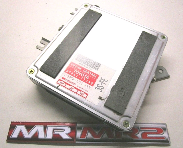 TOYOTA MR2 MK2 3SFE ECU Engine Control Unit - Mr MR2 Used Parts 89661 ...