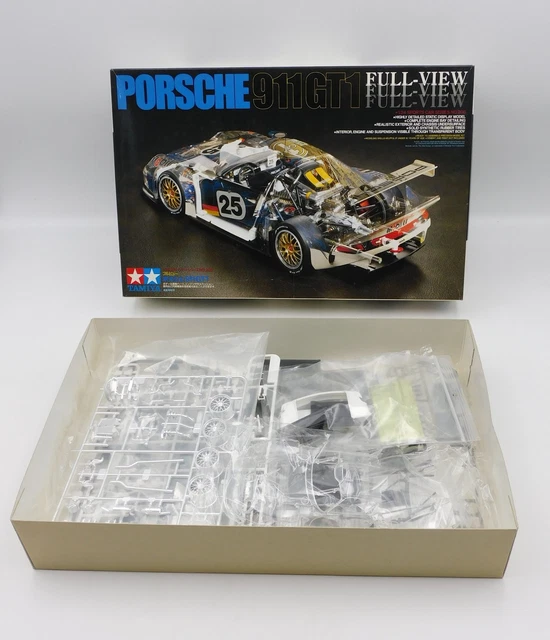TAMIYA PORSCHE 911 GT1 Model Kit Voiture 1:24 Ref. 24208 Disparu Les ...