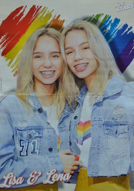 LISA & LENA - A3 Poster (ca. 42 x 28 cm) - Clippings Fan Sammlung NEU EUR 9,99 - PicClick DE