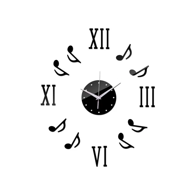 BRICOLAGE HORLOGE MURALE ronde cuisine moderne décor à la maison note ...